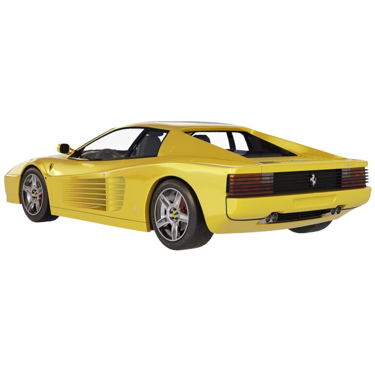 Ferrari 512 TR 1991 car (325319) 3D model - Download 3D model Ferrari ...