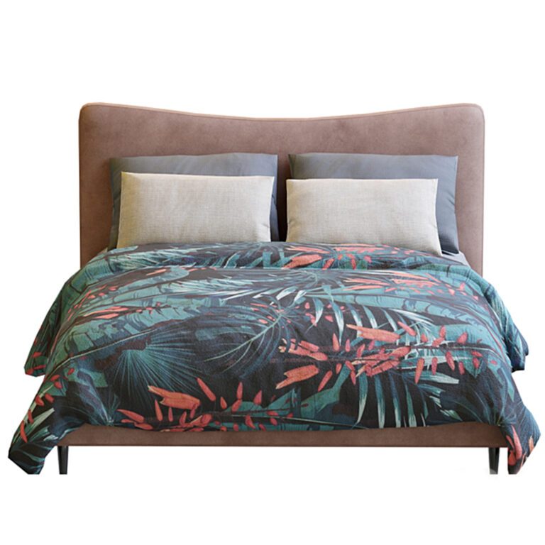 Myla Bed By West Elm (325542) 3D model - Download 3D model Myla Bed By ...