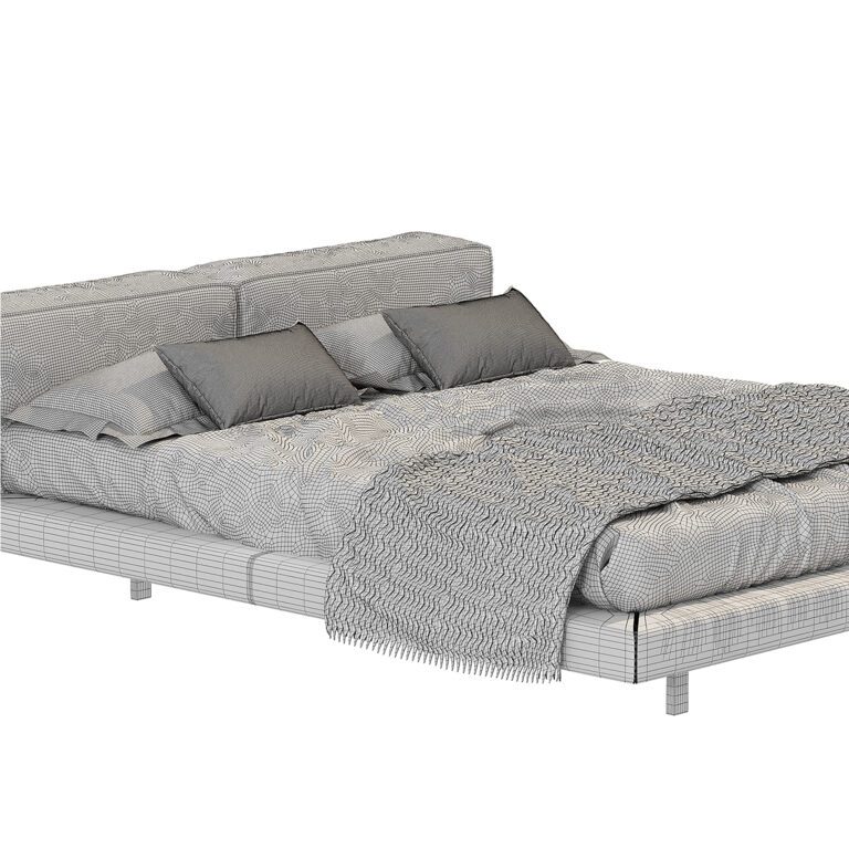 Zenit Bed (325642) 3D model - Download 3D model Zenit Bed (325642 ...