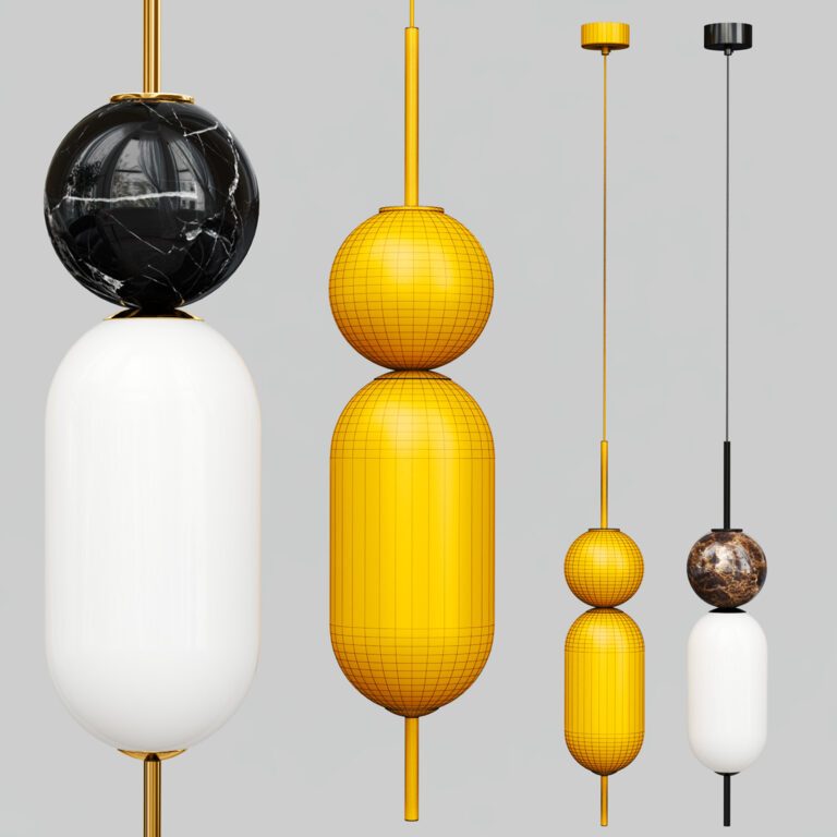 Aromas del Campo ANET pendant lamp (326028) 3D model - Download 3D ...