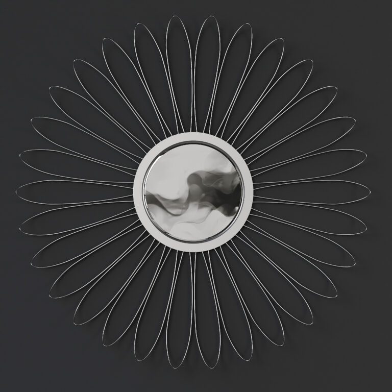 Sunflower Mirror Set (326225) 3D model - Download 3D model Sunflower ...