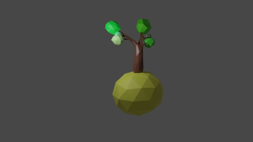 Tree low poly (327855) 3D model - Download 3D model Tree low poly ...