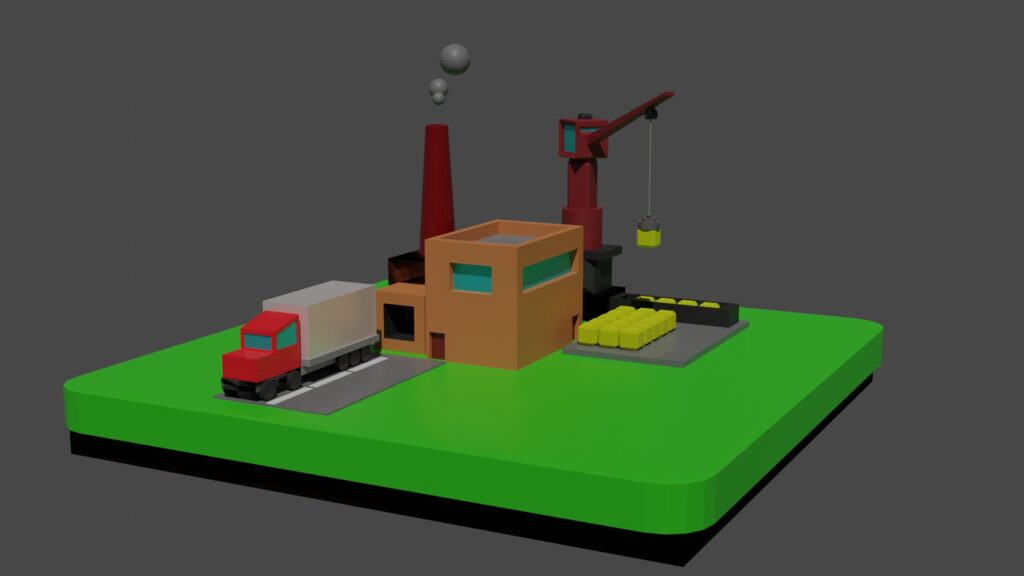 Light industry 3D models - Download 3D models | 3d-baza.com
