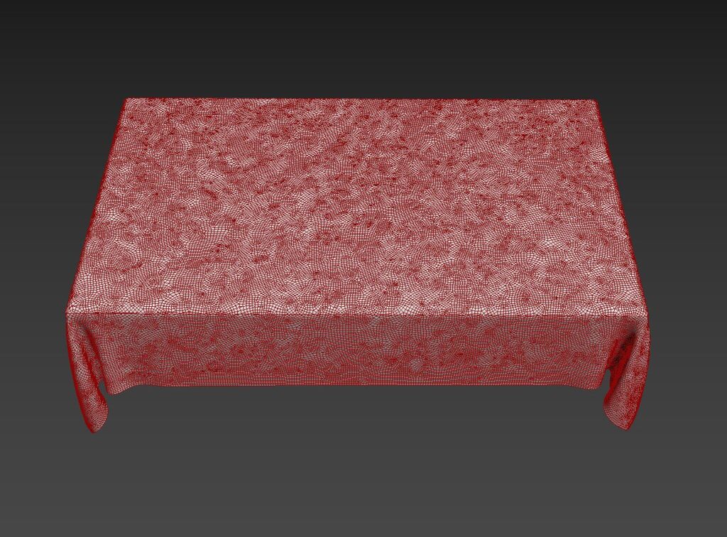 6 Models with pleated tablecloth (328233) 3D model - Download 3D model ...