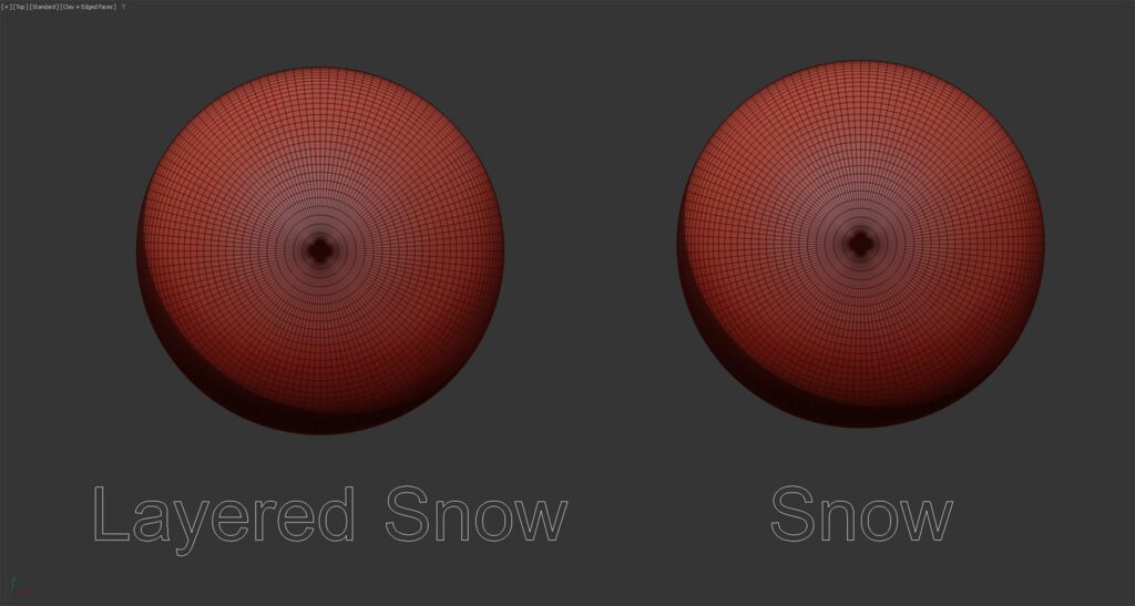 Procedural Snow Shader v.01 + Distribution of snow through material ...