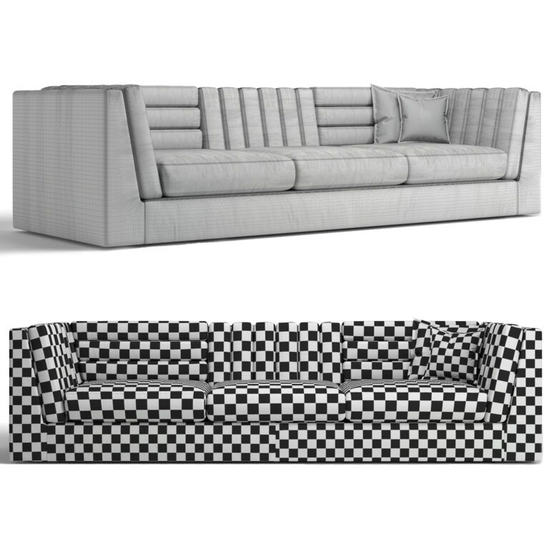 RELIEF Sofa - TRUSSARDI (329159) 3D model - Download 3D model RELIEF ...
