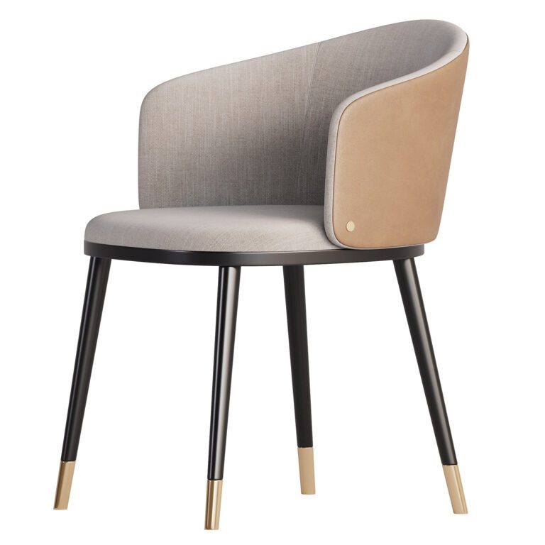 Dining chair set (329161) 3D model - Download 3D model Dining chair set ...