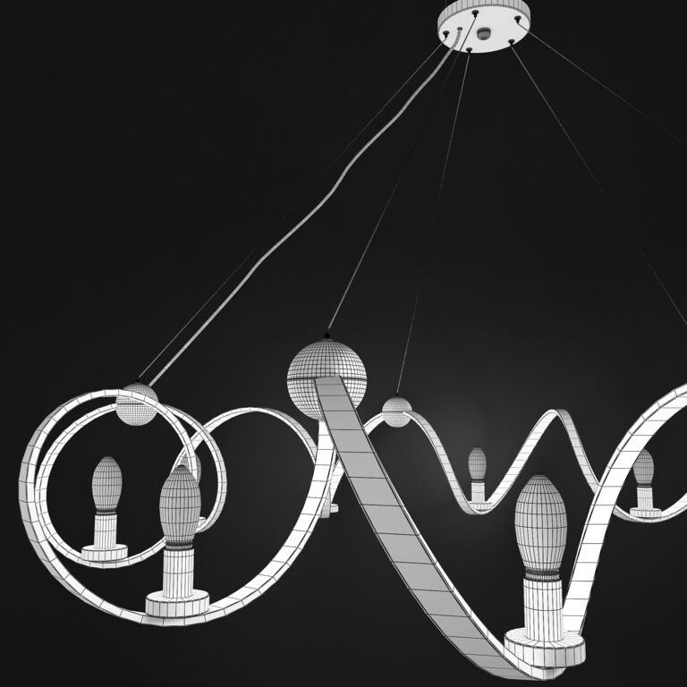 Ringmaster Chandelier (329381) 3D model - Download 3D model Ringmaster ...