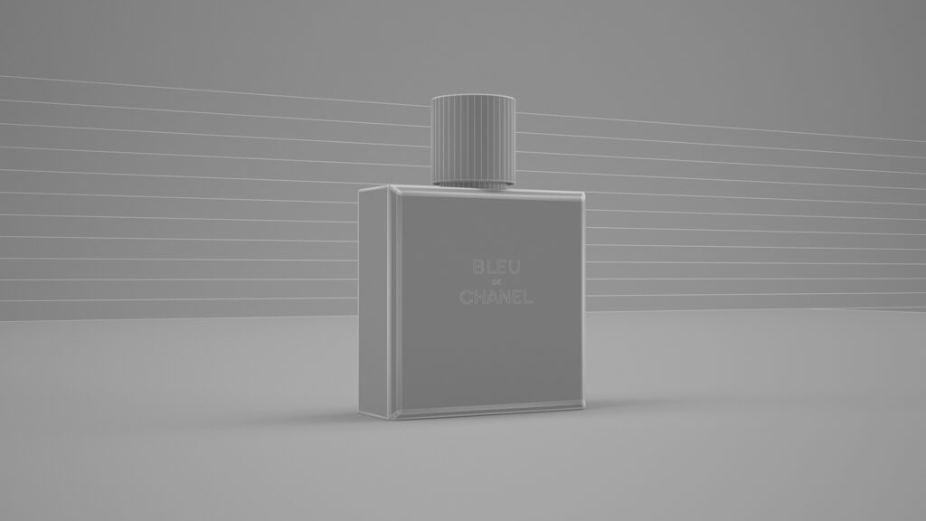 Chanel Bleu De Chanel toilet water (329399) 3D model - Download 3D ...