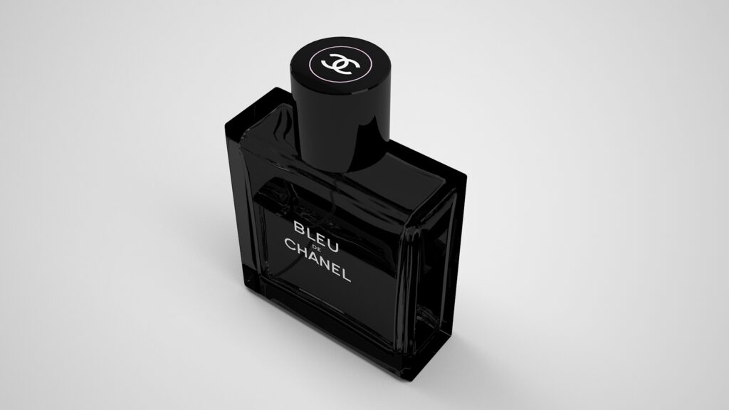 Chanel Bleu De Chanel toilet water (329399) 3D model - Download 3D ...