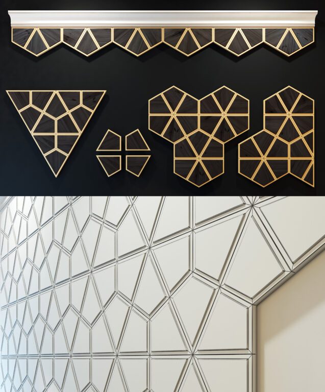 Wooden panels 3D models - Download 3D models | 3d-baza.com