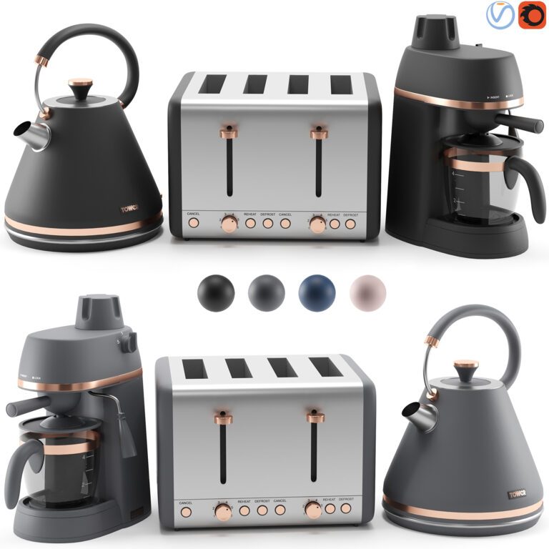 TOWER kitchen appliances (329588) 3D model - Download 3D model TOWER ...