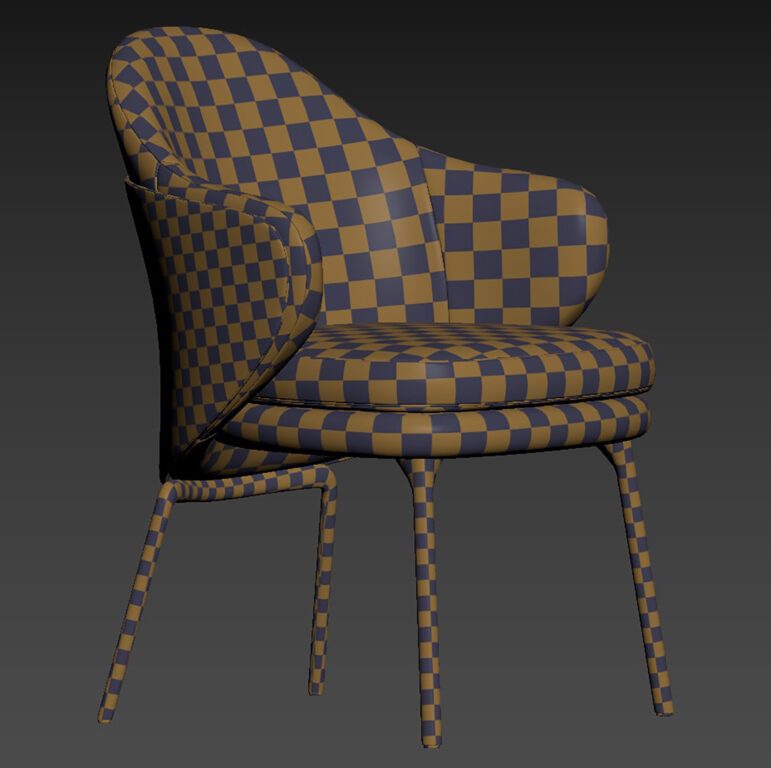 ANGIE Easy chair By Minotti (329674) 3D model - Download 3D model ANGIE ...