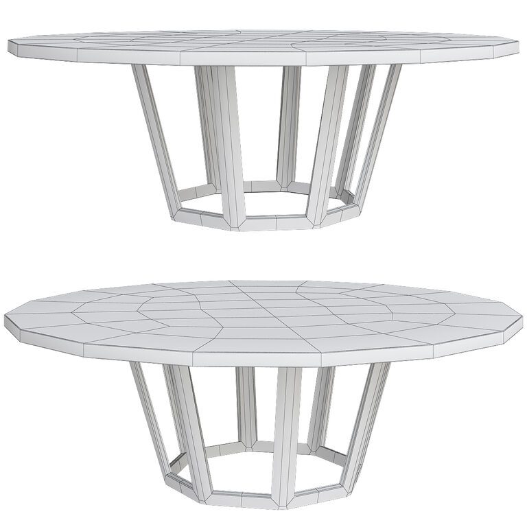 Contemporary Leo Table by Emmanuel Jonckers (32983) 3D model - Download ...