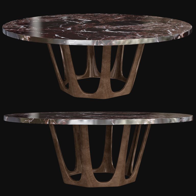 Contemporary Leo Table by Emmanuel Jonckers (32983) 3D model - Download ...