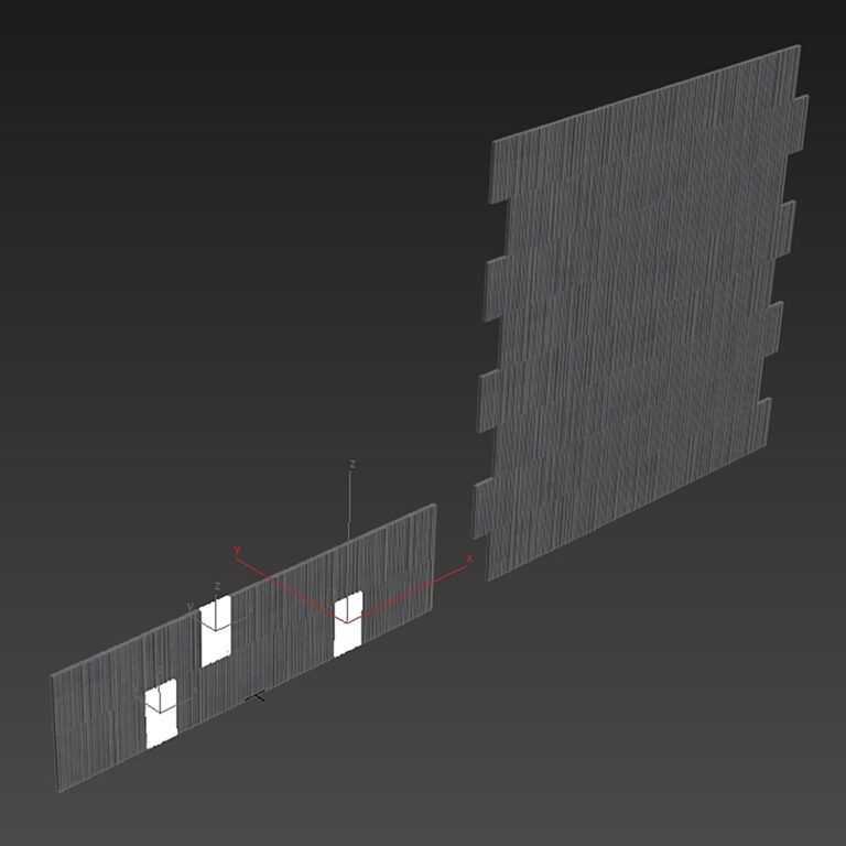 Panel rail thin n1 (329890) 3D model - Download 3D model Panel rail ...