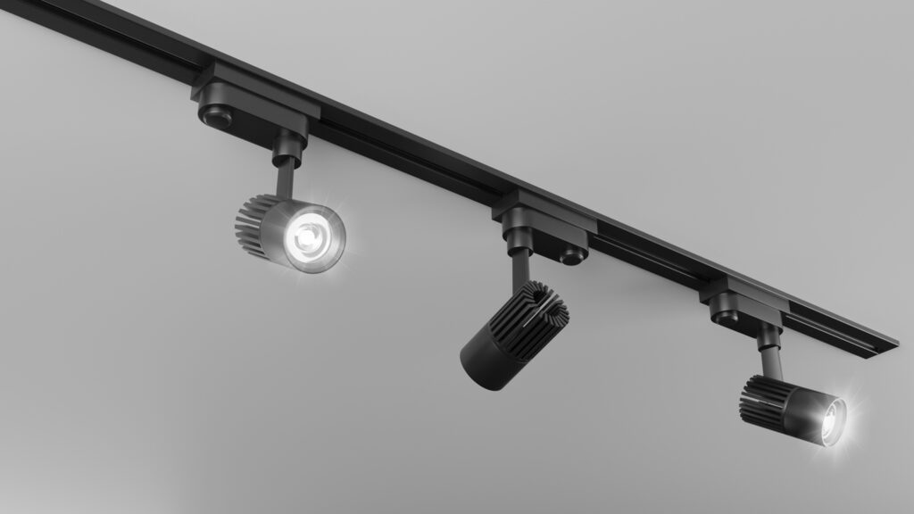Black Ceiling Light (329972) 3D model - Download 3D model Black Ceiling ...