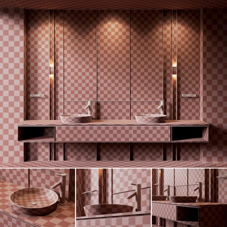 Bathroom 1 (330386) 3D model - Download 3D model Bathroom 1 (330386 ...
