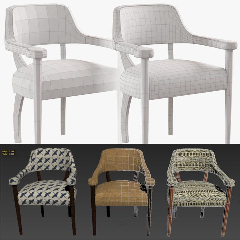 Lee Industries Living Room Chair 5595-01 (330400) 3D model - Download ...