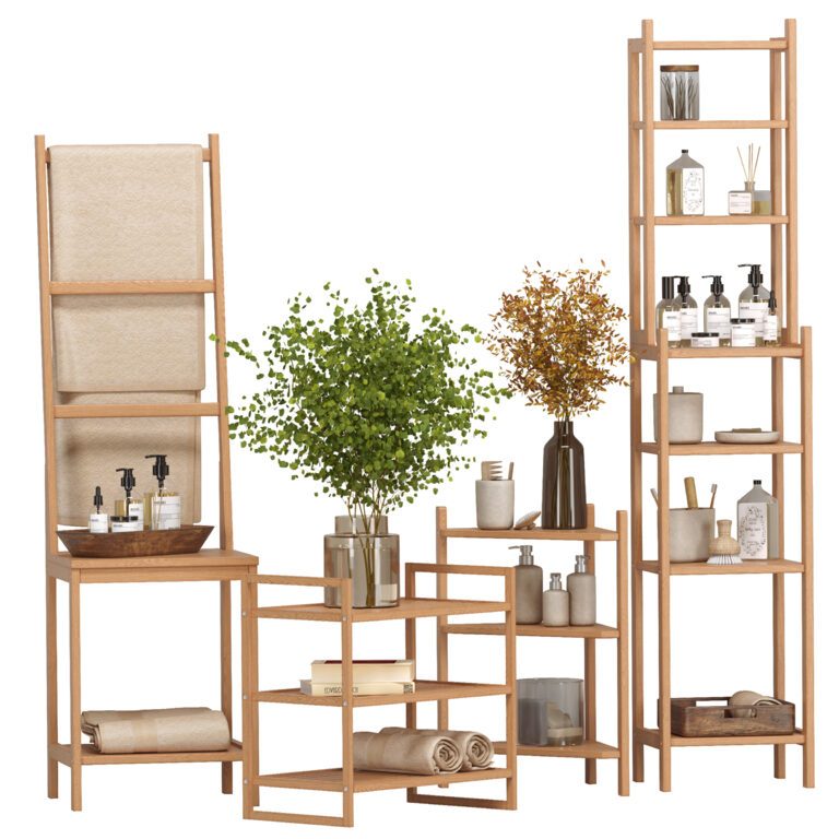 IKEA RAGRUND Bathroom furniture set (330431) 3D model - Download 3D ...