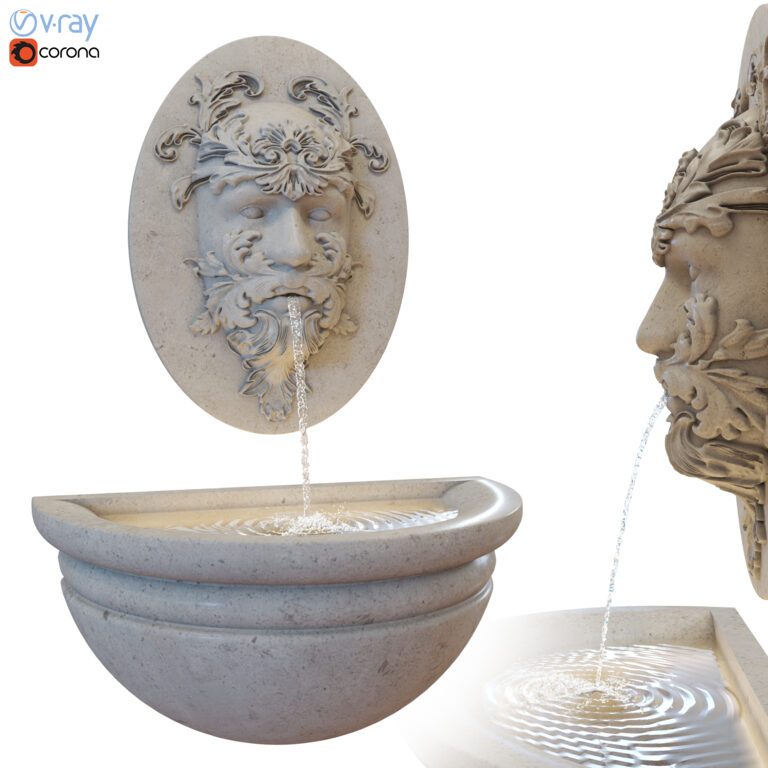 Aya Fountain (354639) 3D model - Download 3D model Aya Fountain (354639 ...