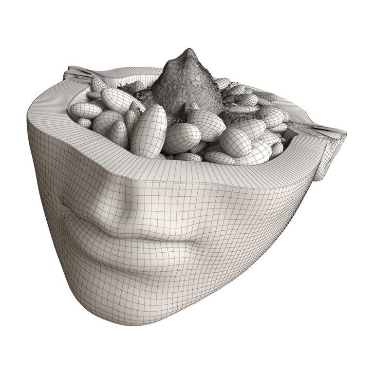 Face Fountain Water Feature (330783) 3D model - Download 3D model Face ...