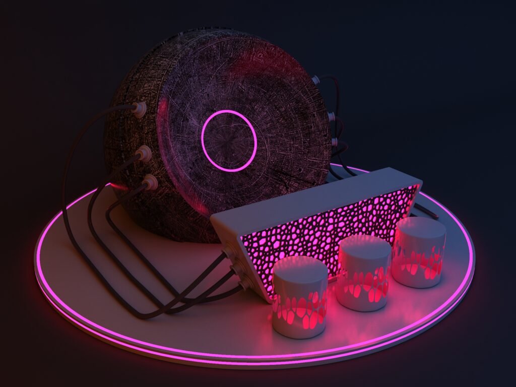 Cyber glow sphere bar (331122) 3D model - Download 3D model Cyber glow ...