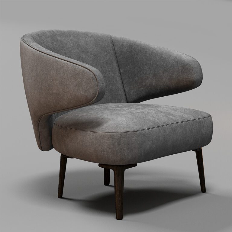 Aston Armchair Minotti (331159) 3D model - Download 3D model Aston ...