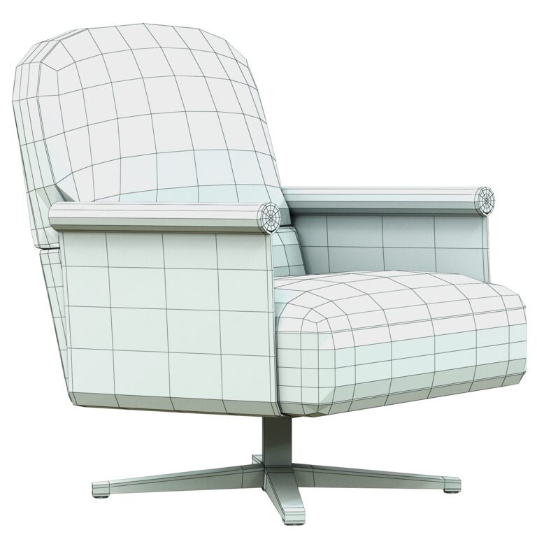 Ditre Italia Beyl Armchair (331488) 3D model - Download 3D model Ditre ...