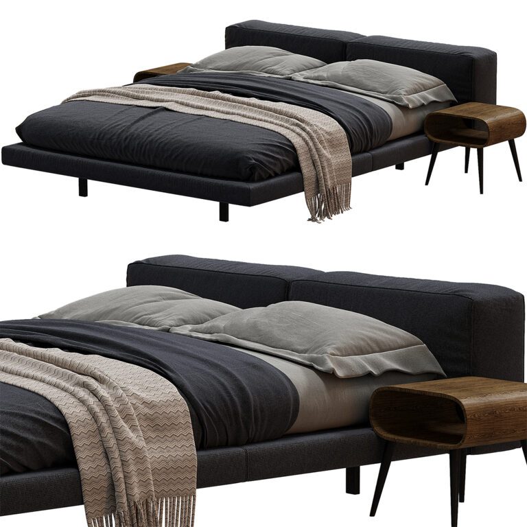 Zenit Bed (331518) 3D model - Download 3D model Zenit Bed (331518 ...