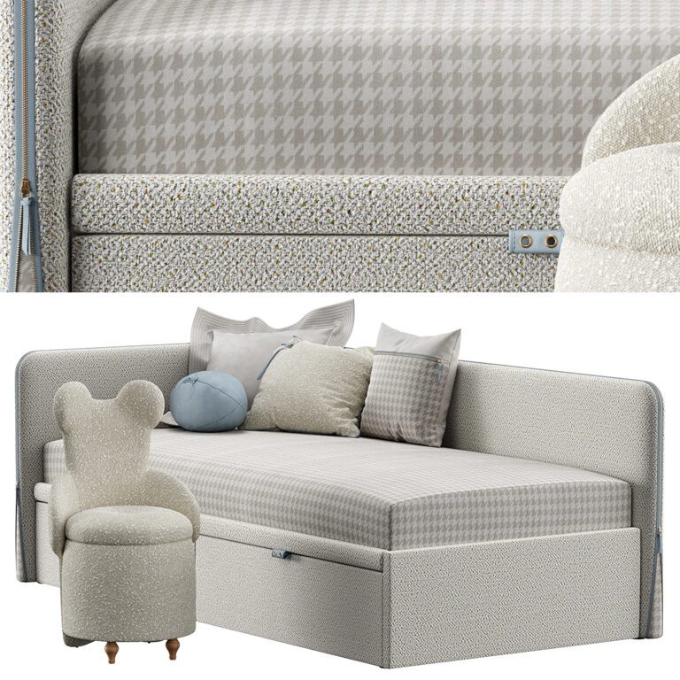 Baby corner bed ZIPP Manifesto (331524) 3D model - Download 3D model ...
