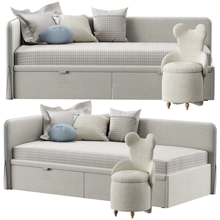 Baby corner bed ZIPP Manifesto (331524) 3D model - Download 3D model ...