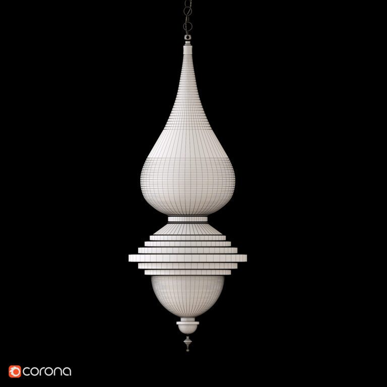 Pendant Lahab Light ML451-1P (332841) 3D model - Download 3D model ...