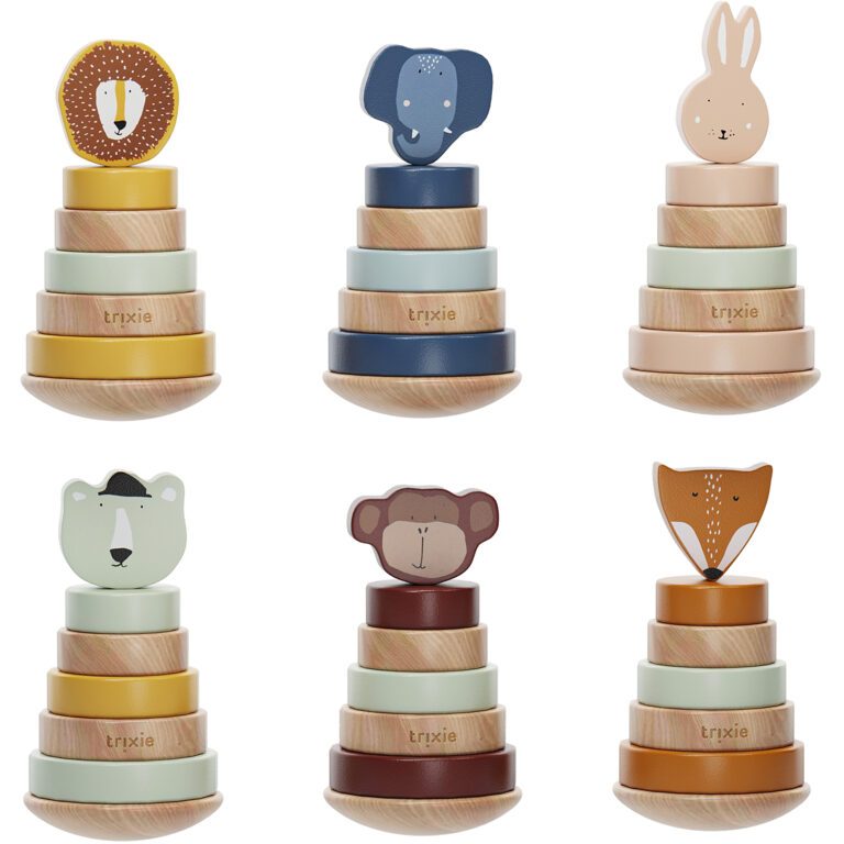 TRIXIE BABY Wooden Stacking Tower Toy (332976) 3D model - Download 3D ...