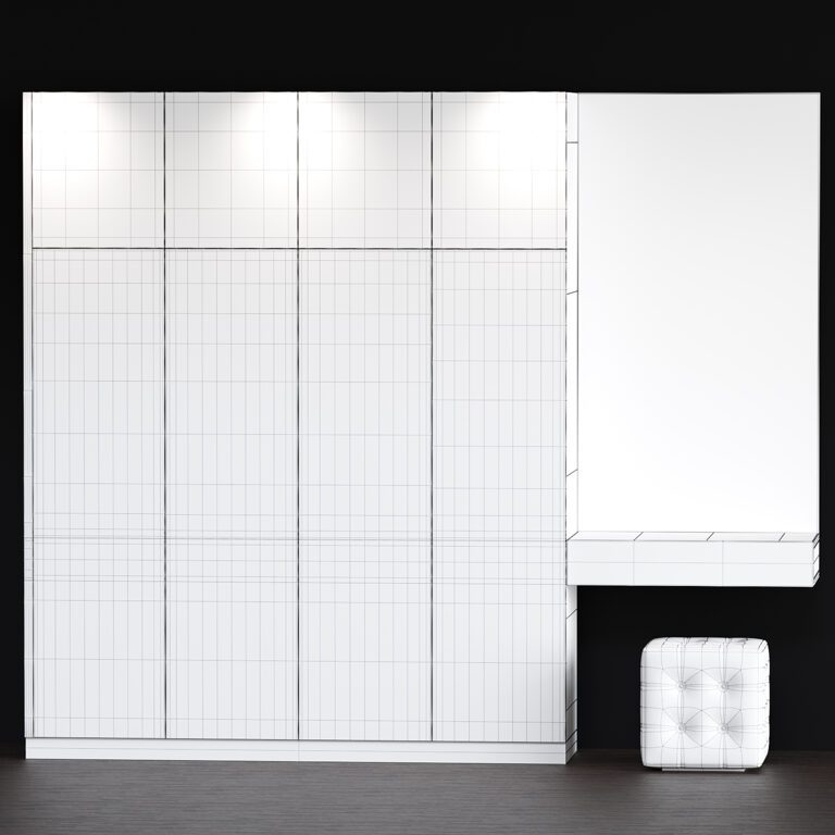Hallway 02 (333411) 3D model - Download 3D model Hallway 02 (333411 ...
