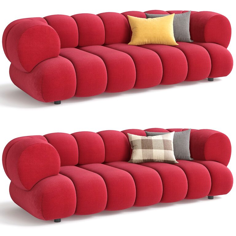 Intermede Sofa 3 Seater by Roche Bobois (333643) 3D model - Download 3D ...