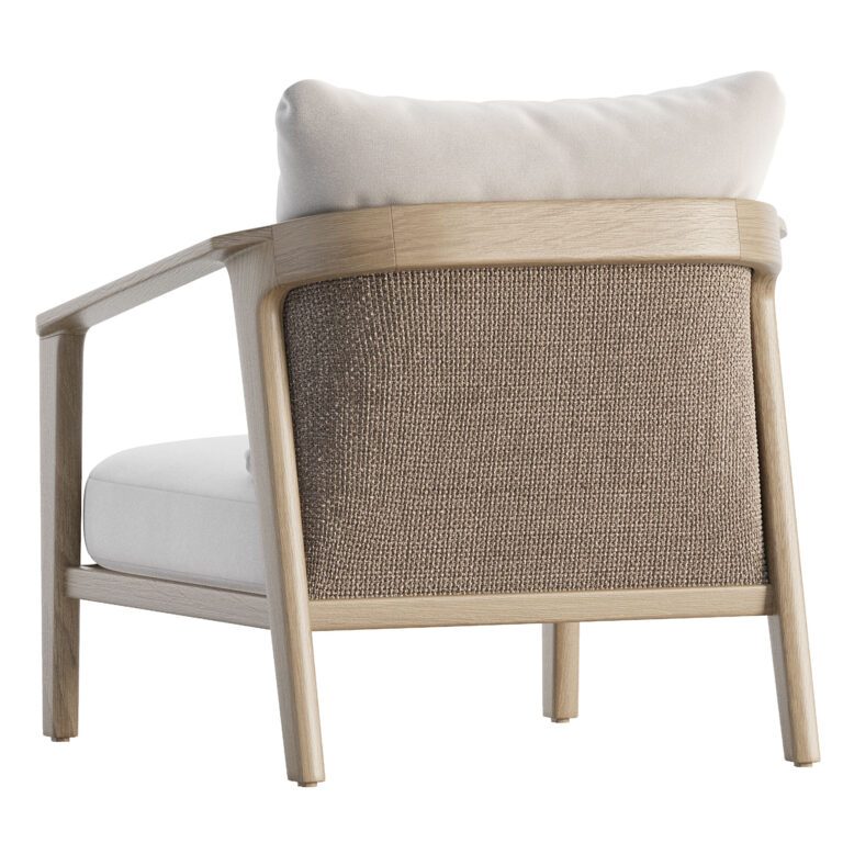 Malta Teak chair by RH (333813) 3D model - Download 3D model Malta Teak ...