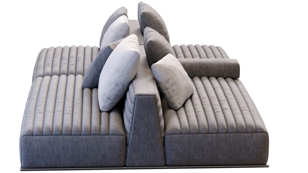 Sofa Roger By Minotti (334002) 3D model - Download 3D model Sofa Roger ...