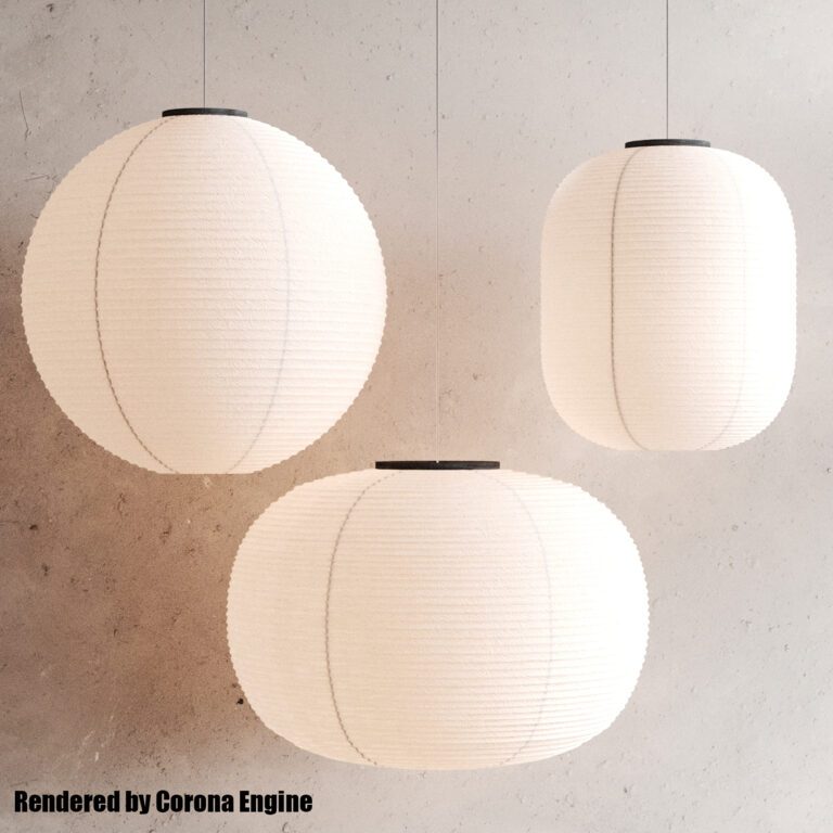 Paper Shade Collection By Hay (334081) 3D model - Download 3D model ...