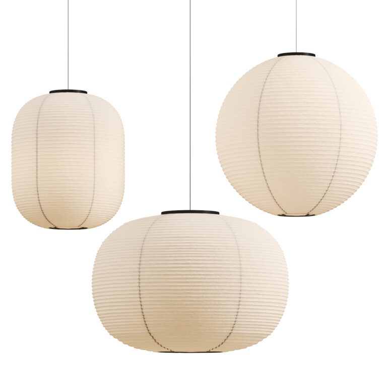 Paper Shade Collection By Hay (334081) 3D model - Download 3D model ...