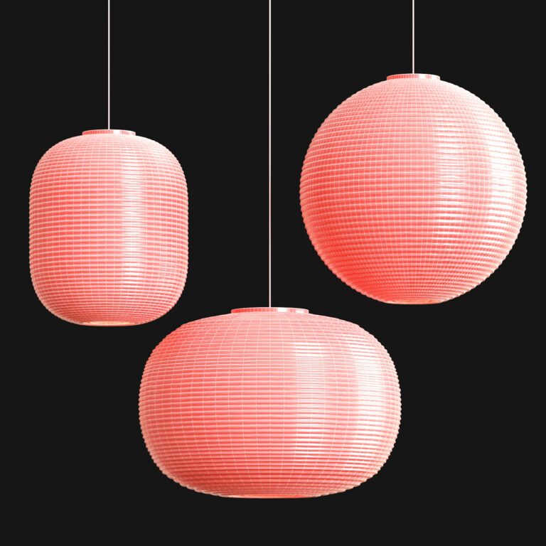Paper Shade Collection By Hay (334081) 3D model - Download 3D model ...
