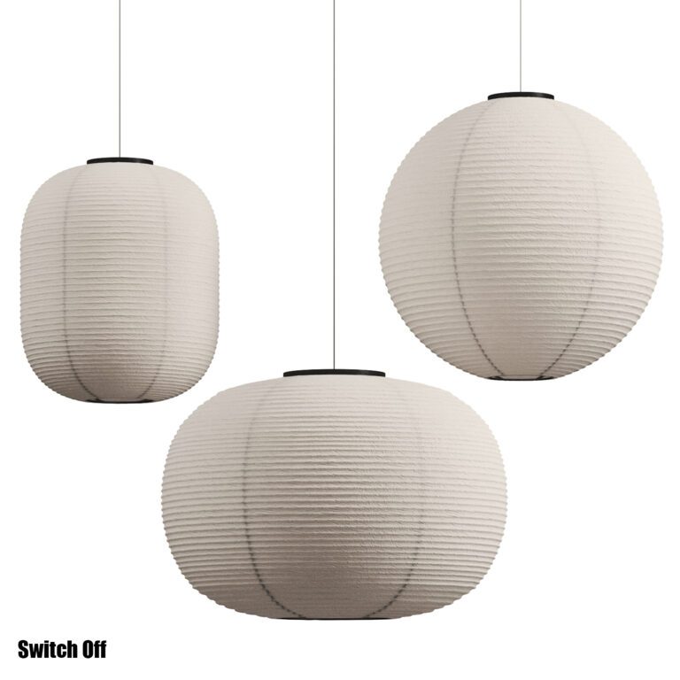 Paper Shade Collection By Hay (334081) 3D model - Download 3D model ...