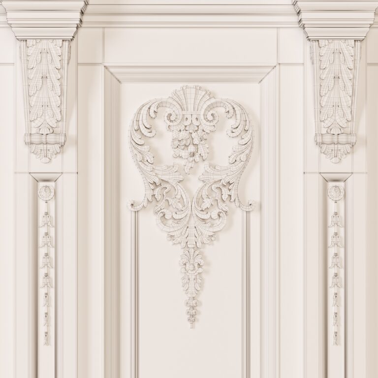Carved elements (334390) 3D model - Download 3D model Carved elements ...