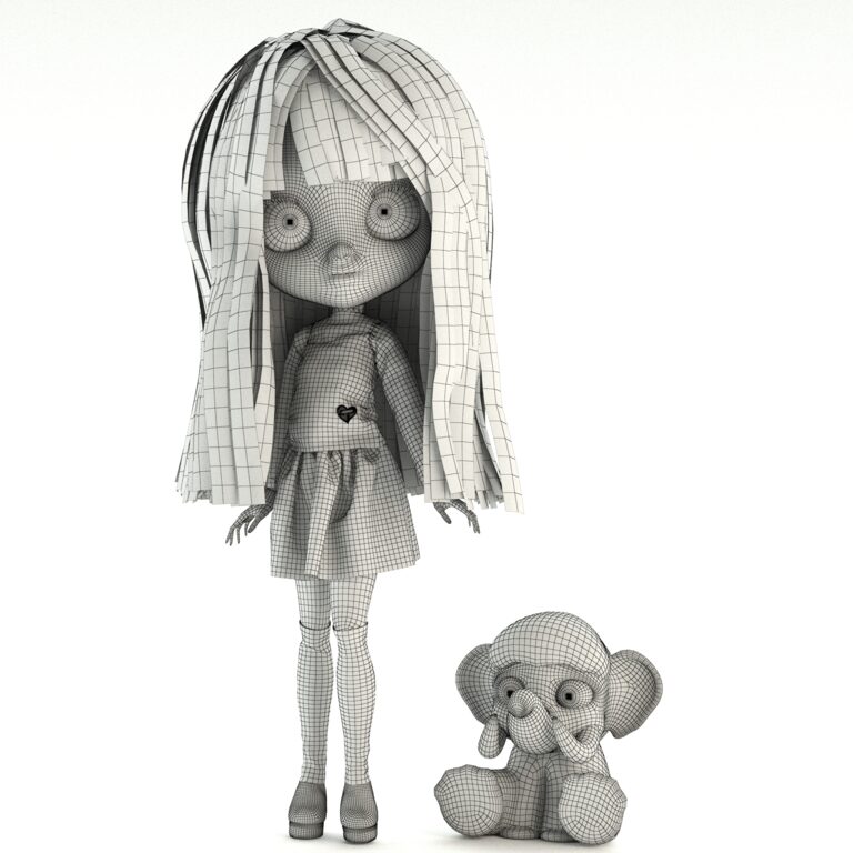 Melinda Blythe doll (334479) 3D model - Download 3D model Melinda ...