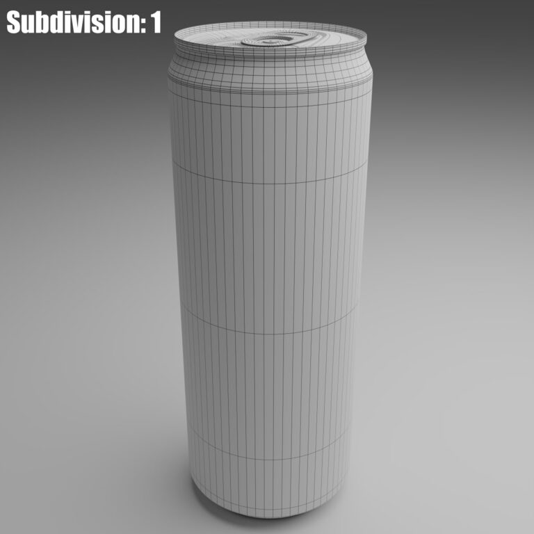 Black Monster Energy drink 450 ml (335602) 3D model - Download 3D model ...