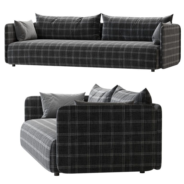 Offset Sofa (335847) 3D model - Download 3D model Offset Sofa (335847 ...