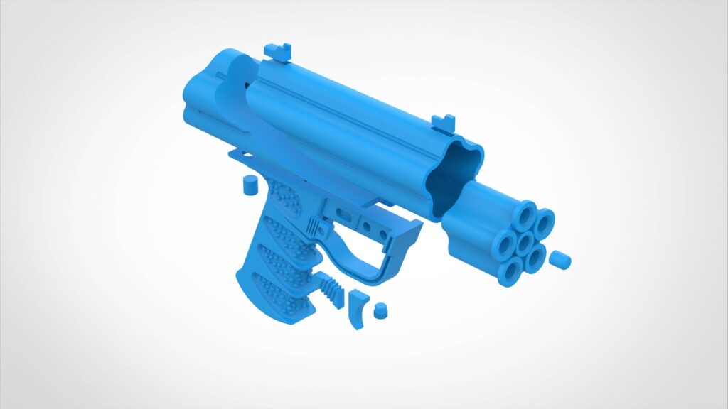SFX underwater P11 gun from the movie Lara Croft Tomb Raider: The ...