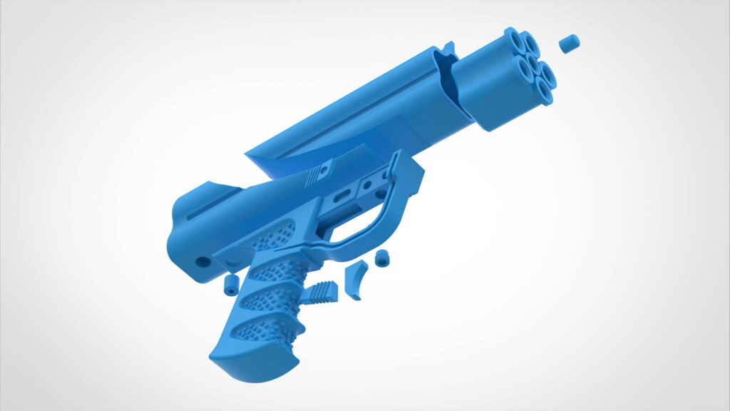 SFX underwater P11 gun from the movie Lara Croft Tomb Raider: The ...