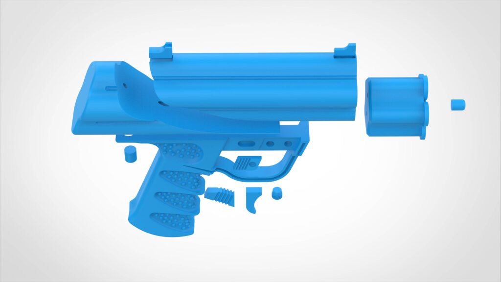 SFX underwater P11 gun from the movie Lara Croft Tomb Raider: The ...