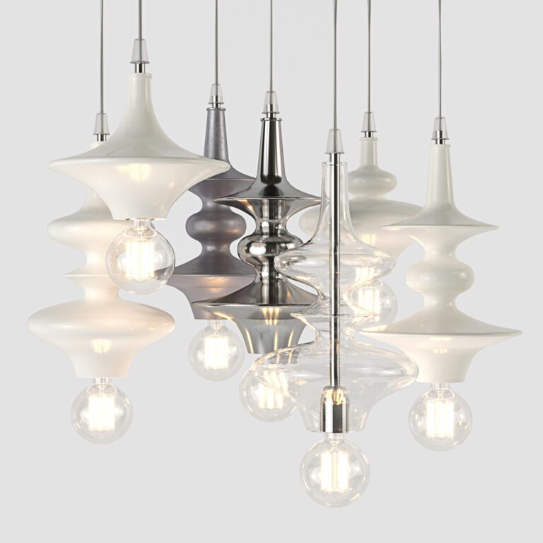 Lorenzon pendant chandelier (336190) 3D model - Download 3D model ...